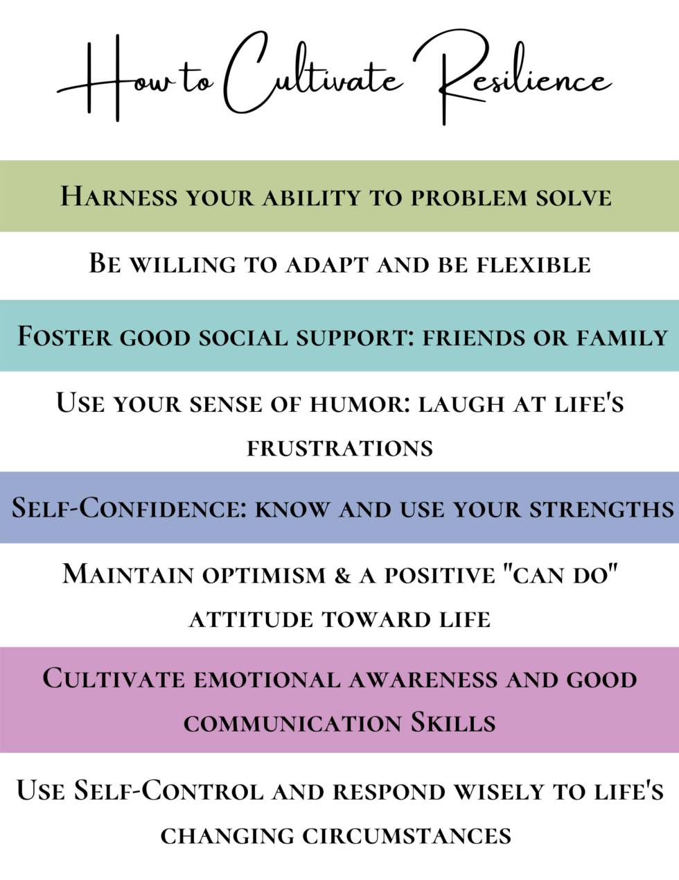 What does it mean to be resilient? - Whole Self Therapy